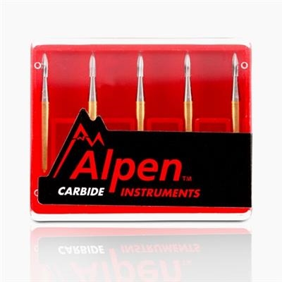 Coltene - Alpen 12-Bladed Trimming & Finishing Burs-Egg