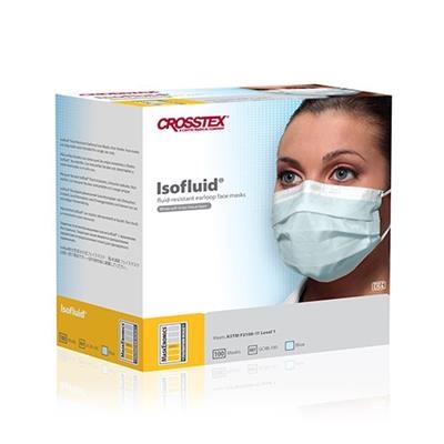 Crosstex - Isofluid ASTM Level 1 Earloop Mask 100/Box