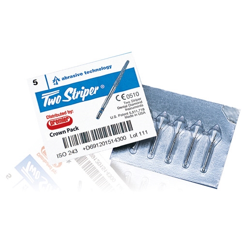 Premier - Two Striper Assorted Crown Pack