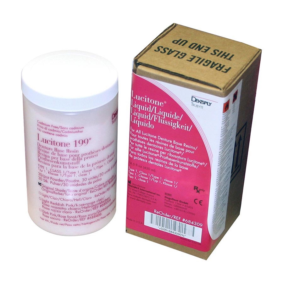 Dentsply Sirona - Lucitone 199 Powder 30 Unit Original 630gm