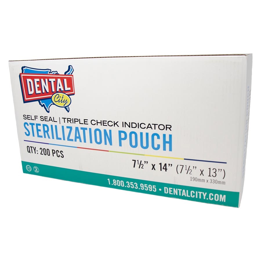 Dental City - Dental Self-Sealing Sterilization Pouches 200/Box
