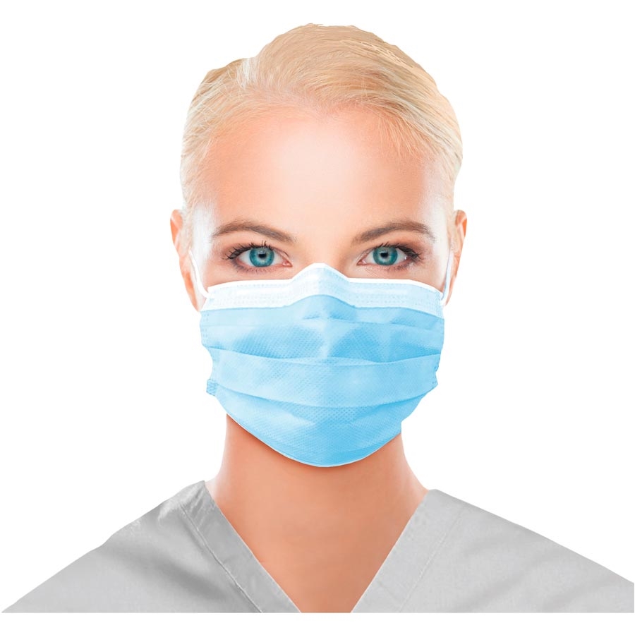 Dukal - Unigard Fluidbloq ASTM Level 3 Earloop Mask