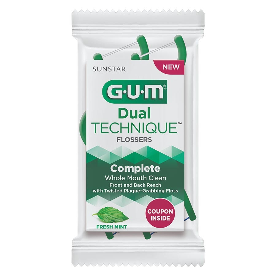 Sunstar - GUM Dual Technique Flossers